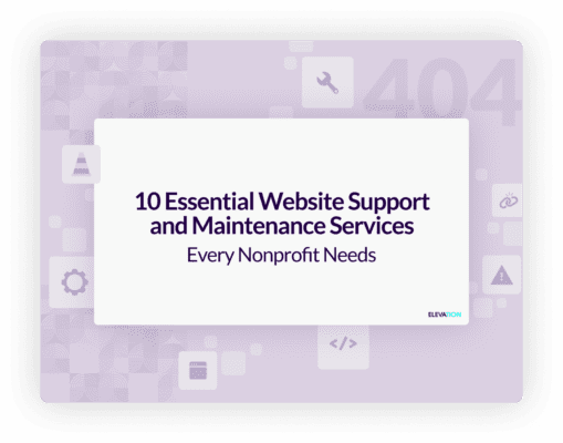 10 Essential Website Support and Maintenance Services Every Nonprofit ...